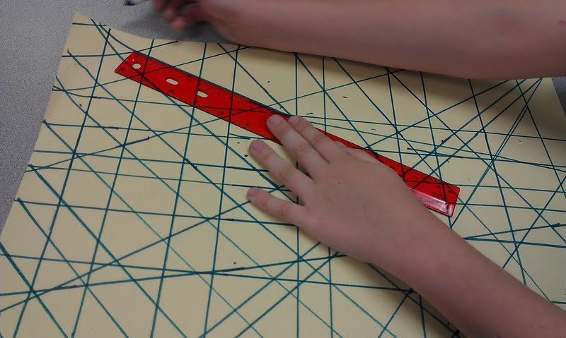 ARTsome! Elementary Art: 3rd Grade- Abstract Line Drawings