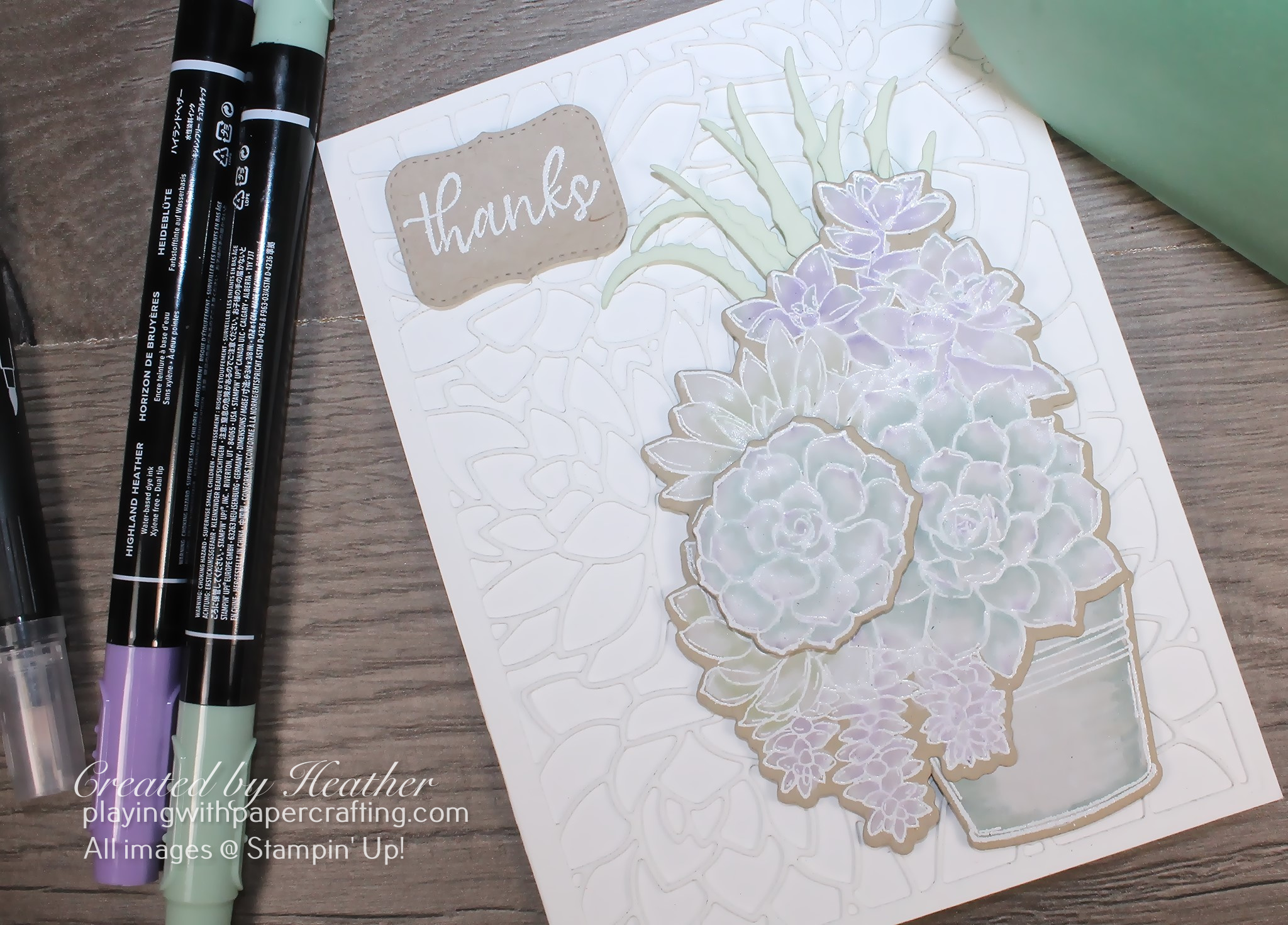 Playing with Papercrafting: White Wash Technique for Monday Morning Live