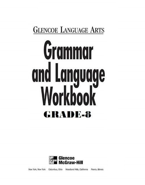 GRAMMAR AND LANGUAGE WORKBOOK GRADE-8 FREE PRINTABLE PDF FILE