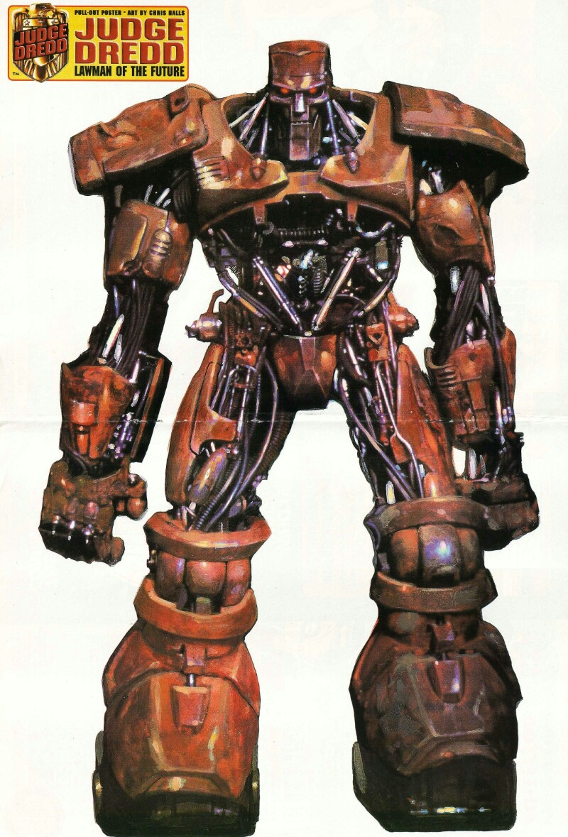 Judge Dredd Abc Warrior Robot
