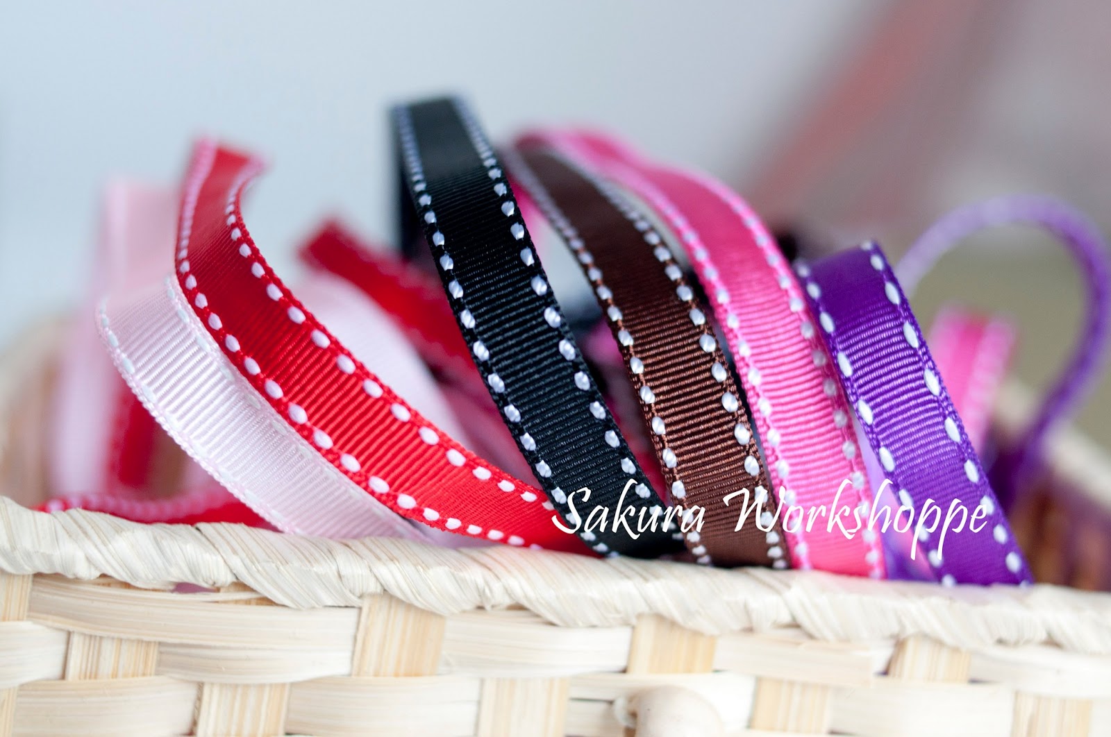 Sakura Workshoppe: Plain GG ribbon Combo Set