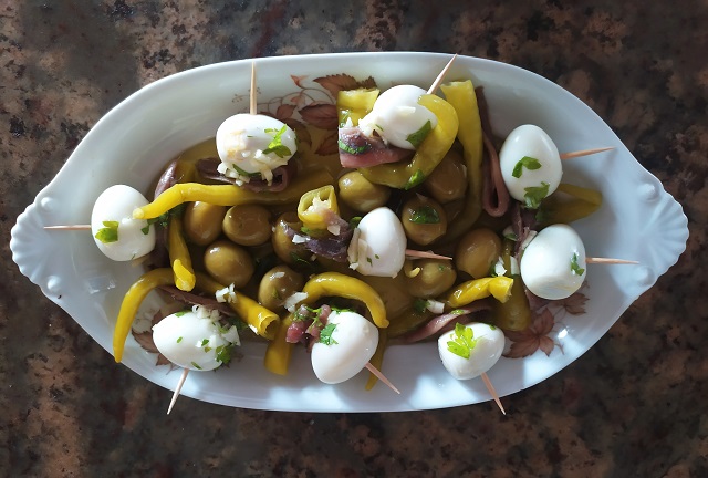 LAS RECETAS DE LA ABUELA JULI: Pintxo de Gilda