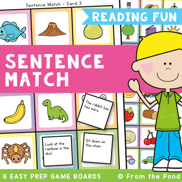 Reading Simple Sentences | From the Pond