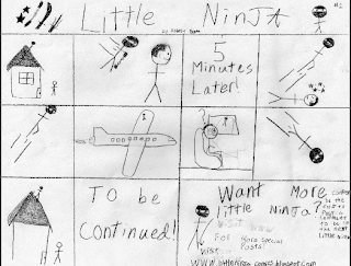 LITTLE NINJA COMICS!