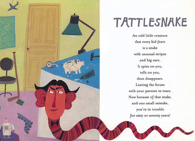 Poetry for Children: EXTRA! EXTRA! Calef Brown and UP VERSES DOWN