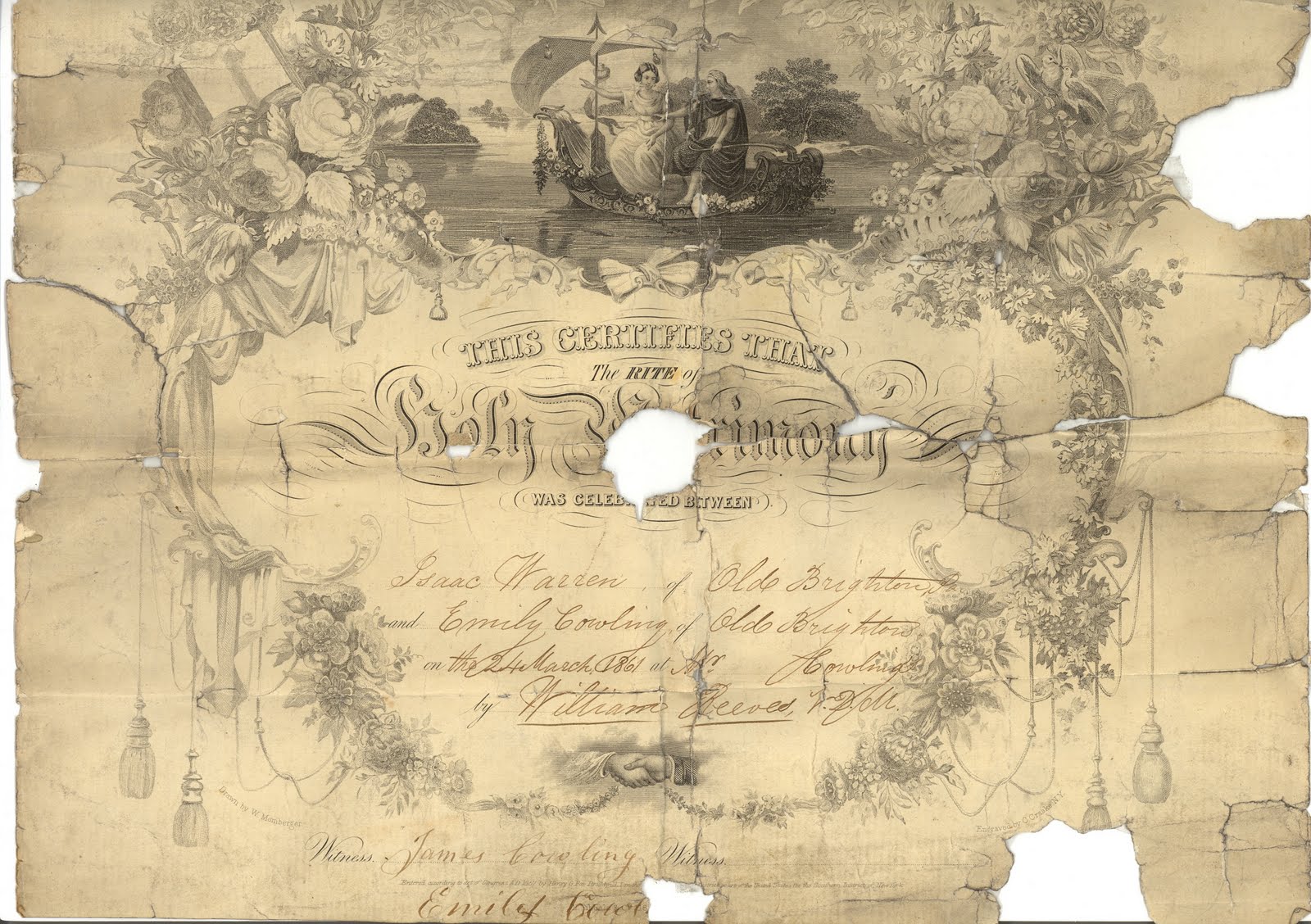 My piece of the past: Emily Cowling Warren