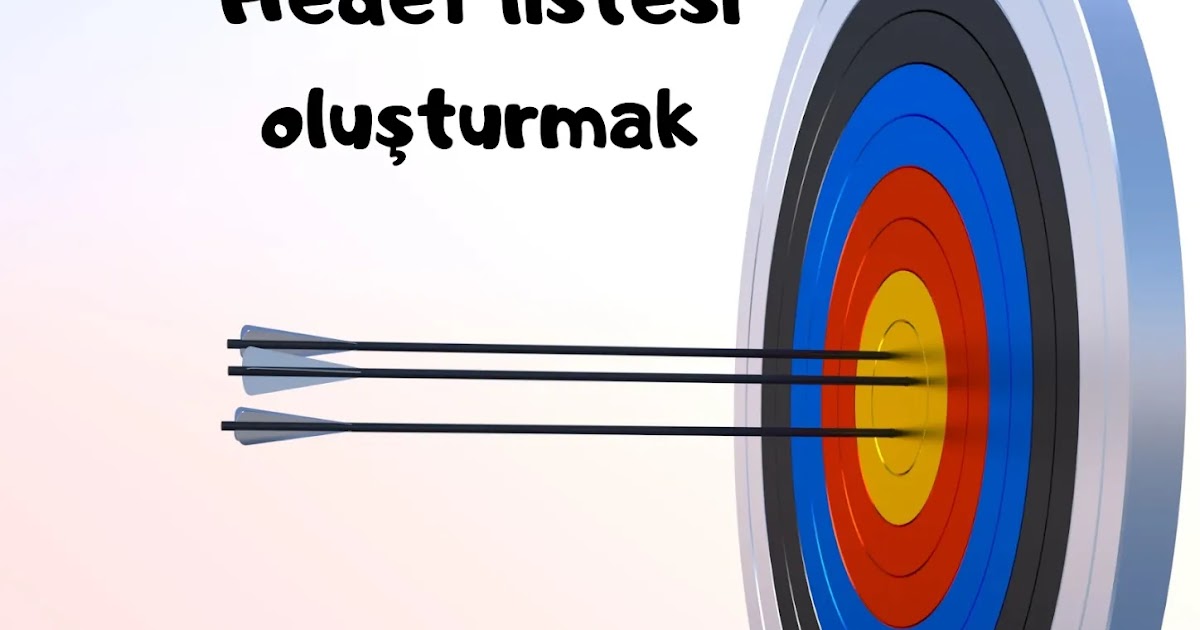 Hedef Listesi Oluşturmak - 2021 | İnşaat Mühendisi Emirhan Aydın