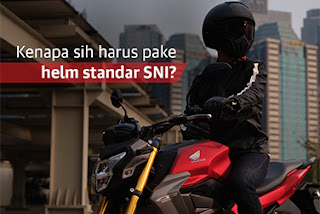 Kenapa Helm Harus Pakai Helm SNI ? - Dealer Honda Made Ferry Motor - Bali