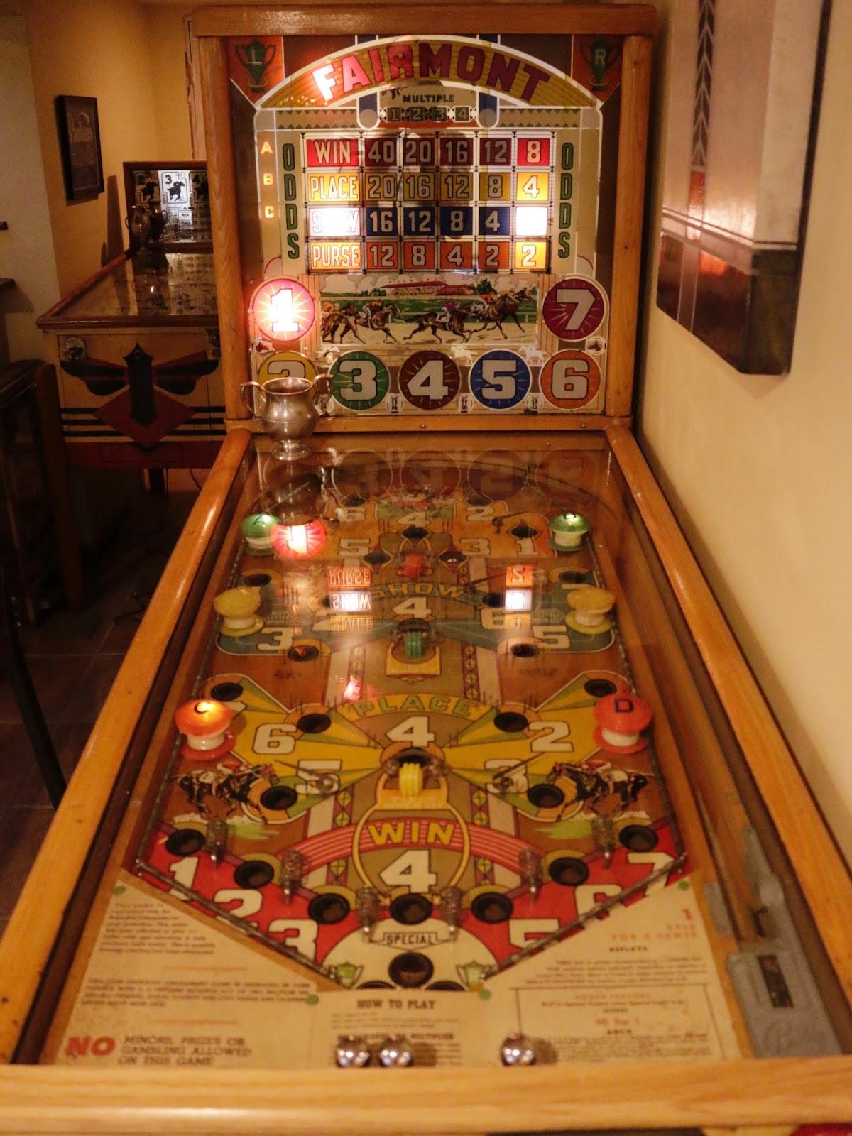 so I bought a pinball machine: Niche Collections: Craig's one-ball ...
