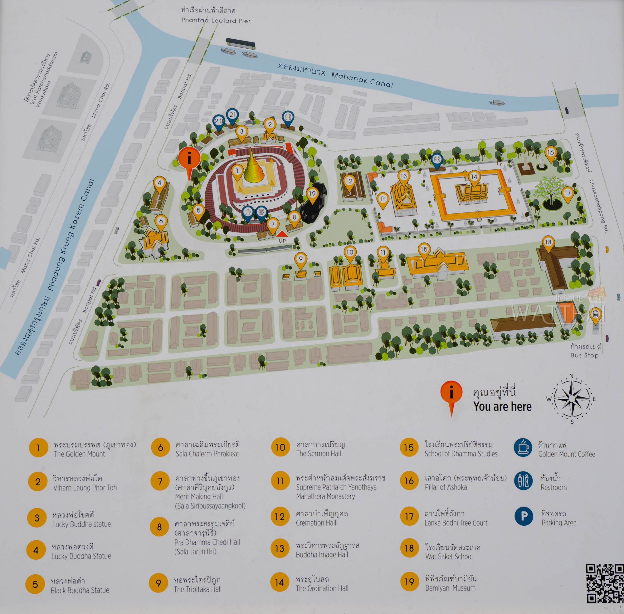 Wat Saket The golden mountain of Thailand