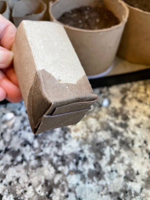 Instructions: Seedling Planters from Tubes
