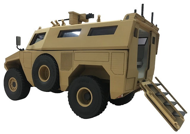 SNAFU!: Milkor promotes new High Speed Interceptor Boat & Wheeled 4x4