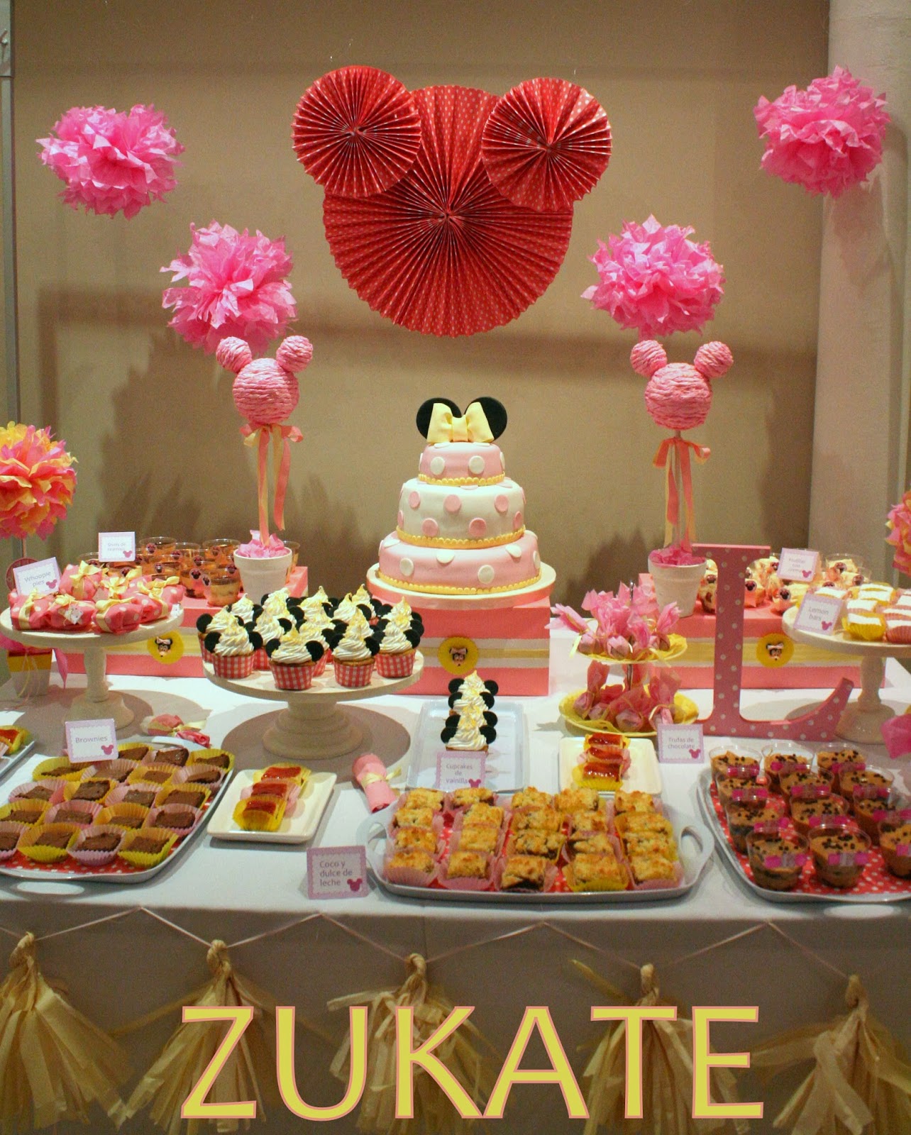 FIESTA DE MINNIE MOUSE PARA LUCIA | ZUKATE