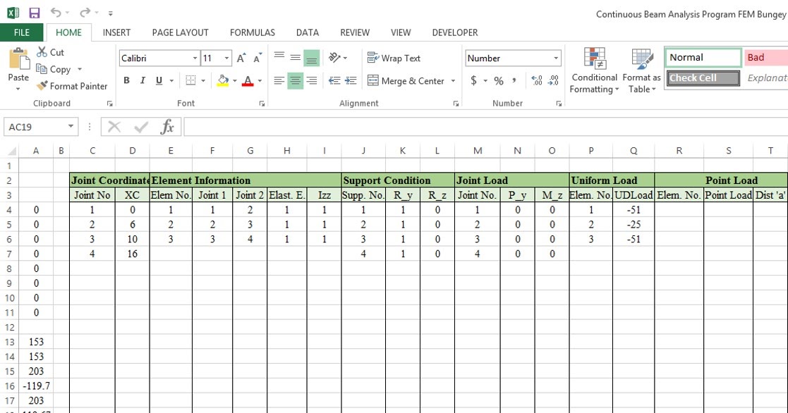 CivilStructural Guru: Finite Element Continuous Beam Analysis Using ...