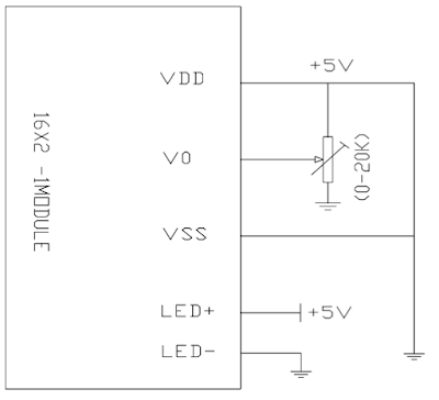 16x2 LCD interfacing 8051