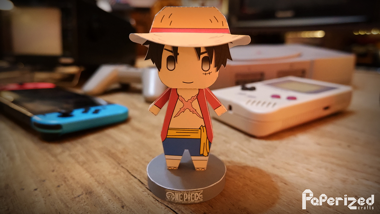 One Piece: Monkey D. Luffy (Timeskip) Paperized | Paperized Crafts
