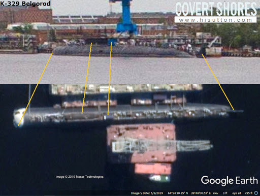 SI VIS PACEM, PARA BELLUM: Marina russa: il K-329 Belgorod, sottomarino ...