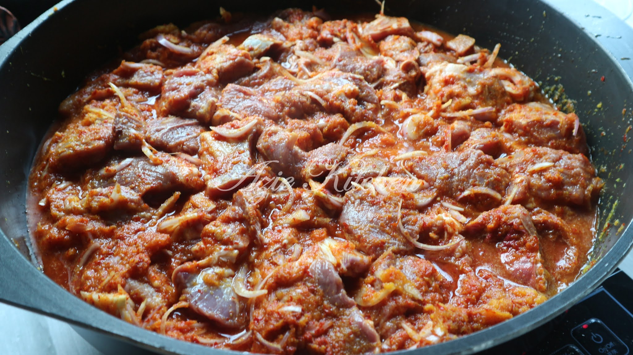 Rendang Pedas Daging Azie Kitchen - Azie Kitchen