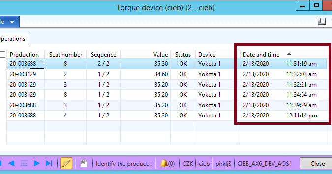 Code Example Center: AX - How to make sorting in grid column