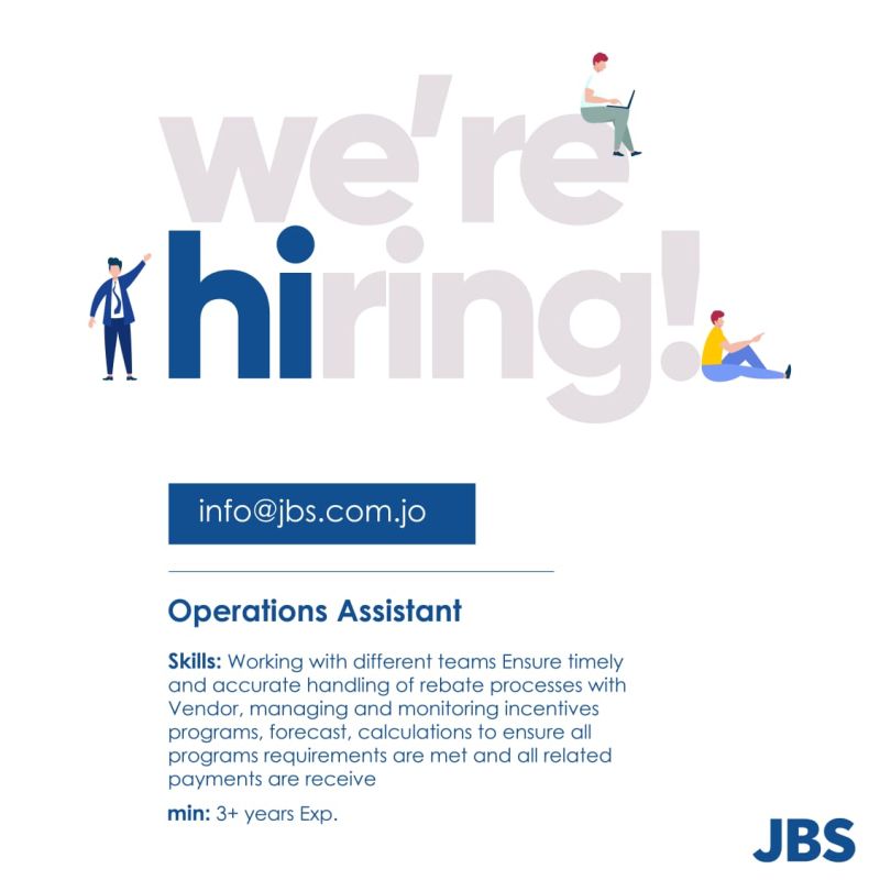 Operations Assistant Operations Assistant