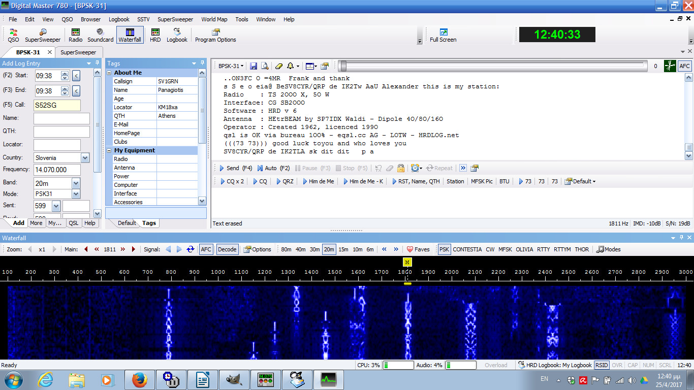 SV1GRN: Shack qrp πάντα (ή σχεδόν πάντα)
