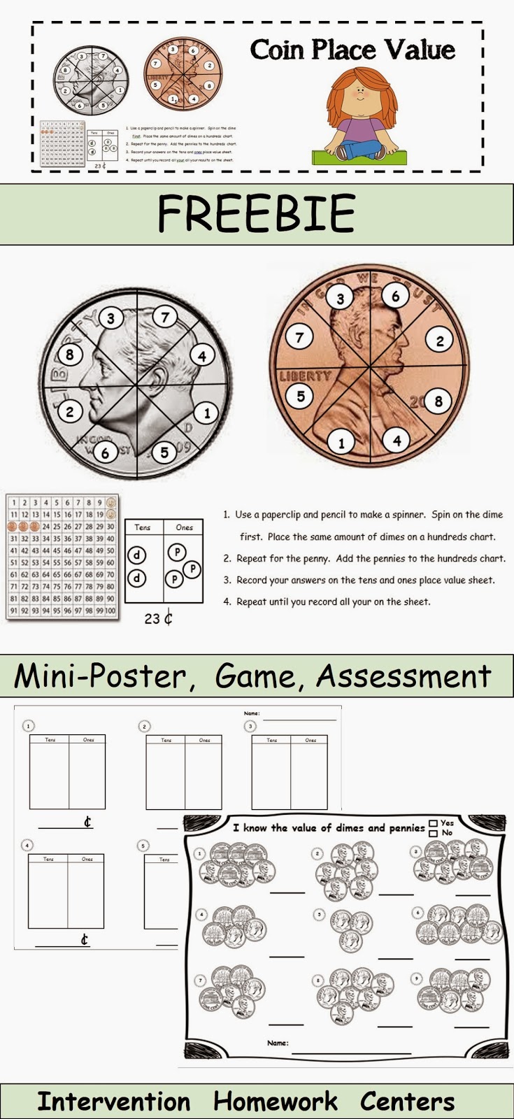 Click on the picture above and download the preview for your freebie!