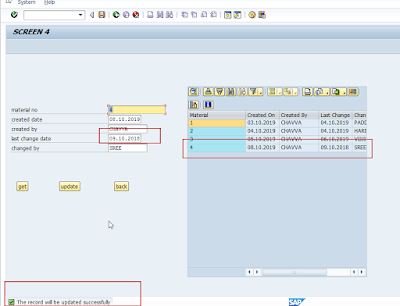SAP ABAP Central: CRUD Operations in Module Pool