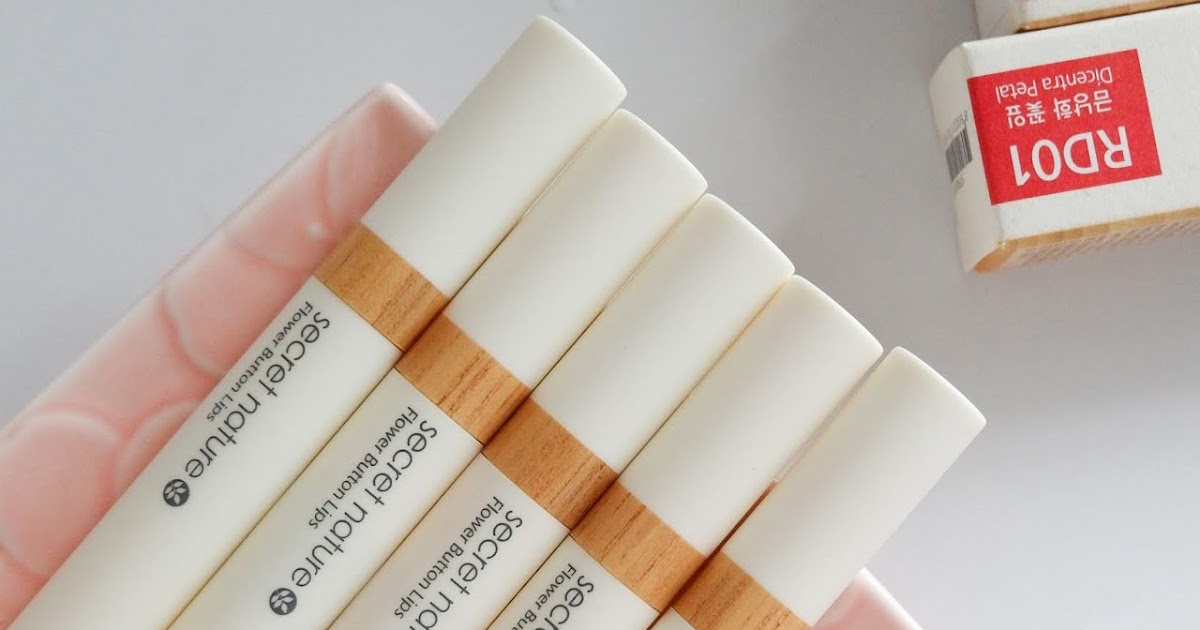SECRET NATURE FLOWER BUTTON LIPS REVIEW: FLATTERING RED SHADES FOR ...