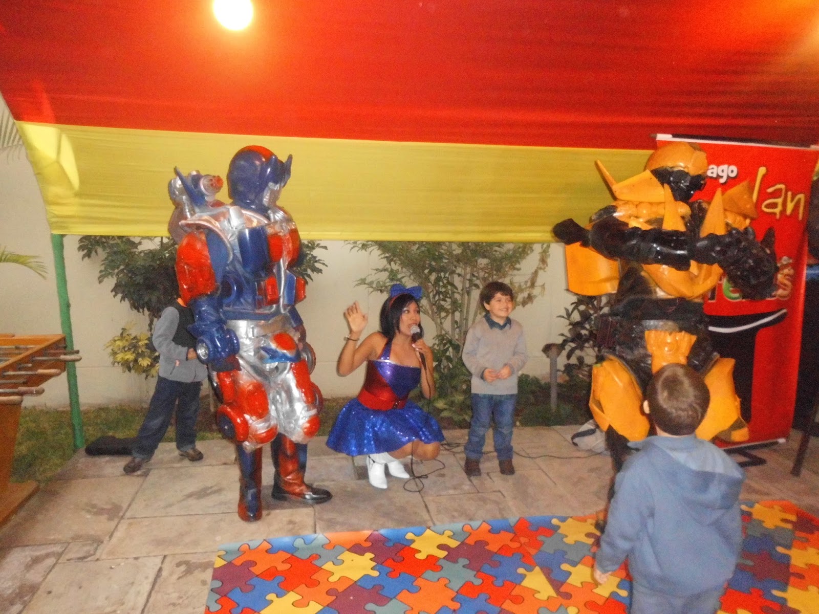 Show de Transformers en Lima-Peru.