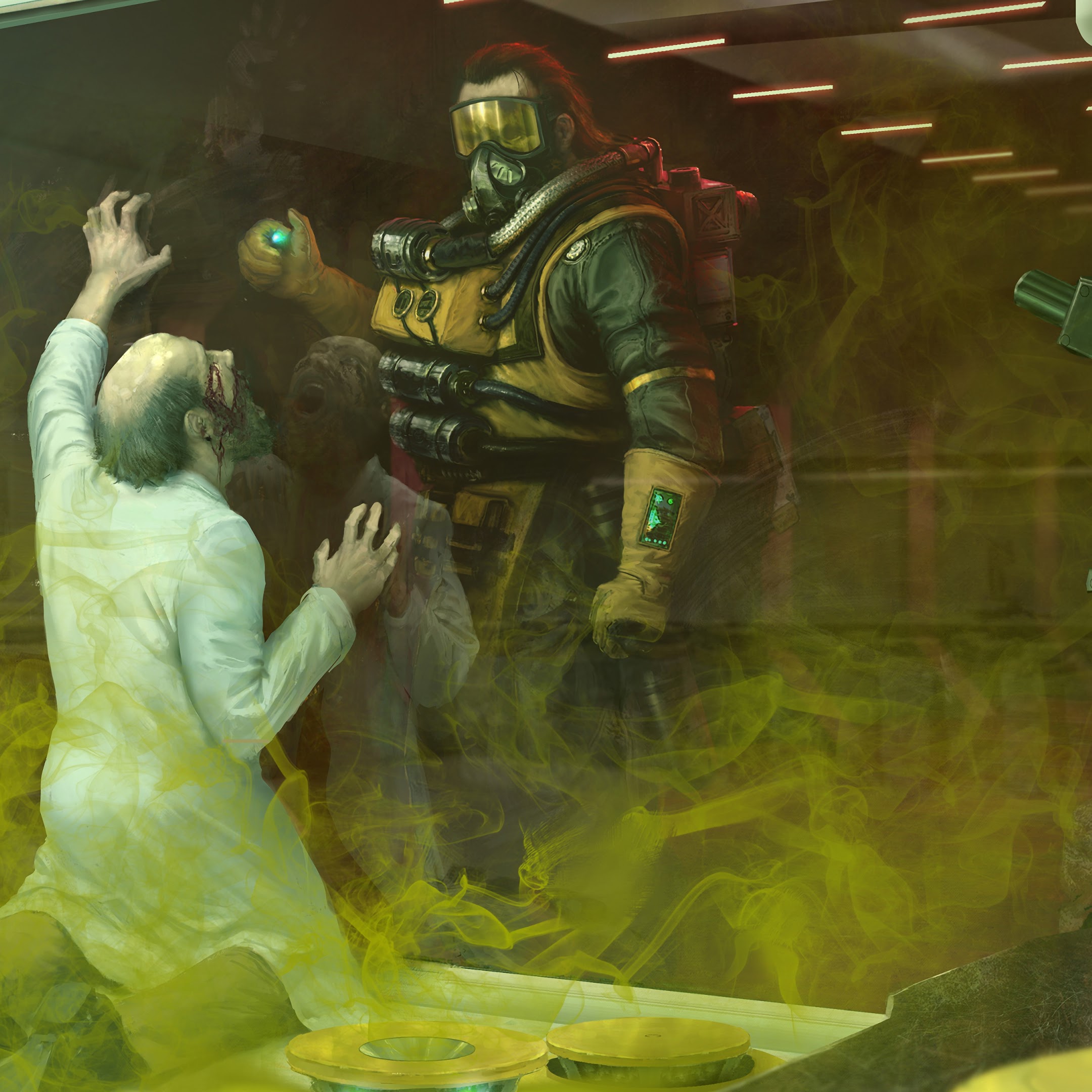 Apex Legends, Caustic, Art, 4K, 3840x2160, #26 Wallpaper