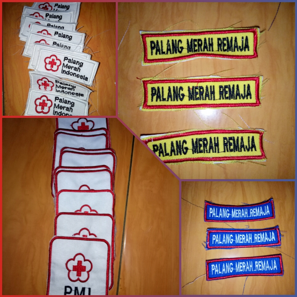 Jual Badge Atribut Baju PMR Madya Wira dan Badge PMI 085642999757 ...