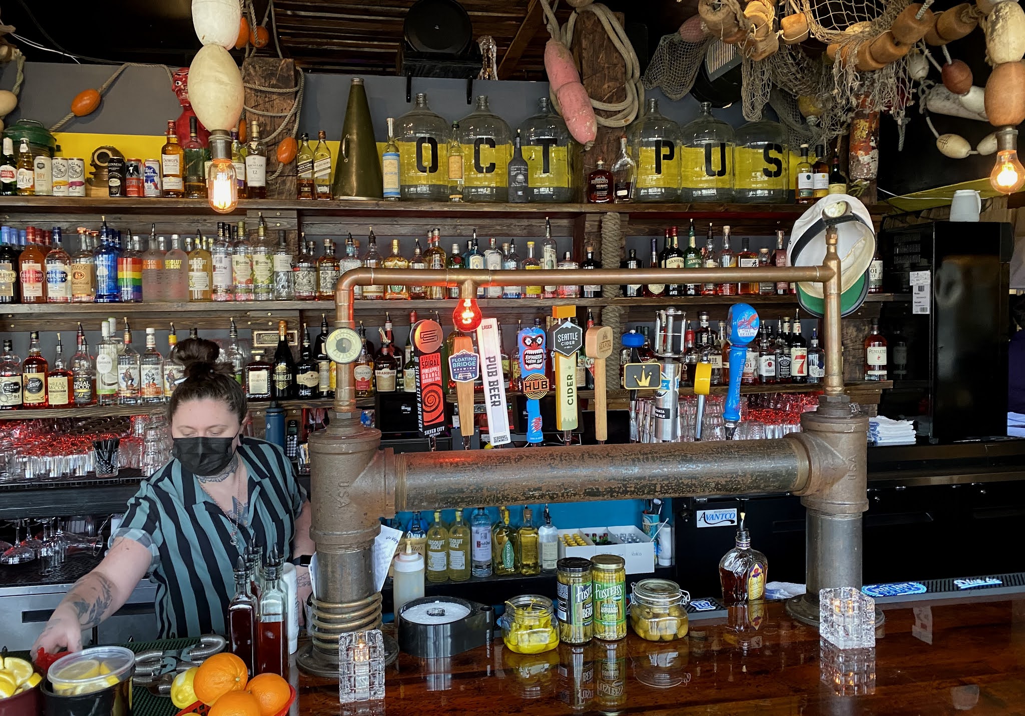 Rotgut.org Blog: #4141 #S1688 - Octopus Bar (corner), Seattle - 3/15/2021