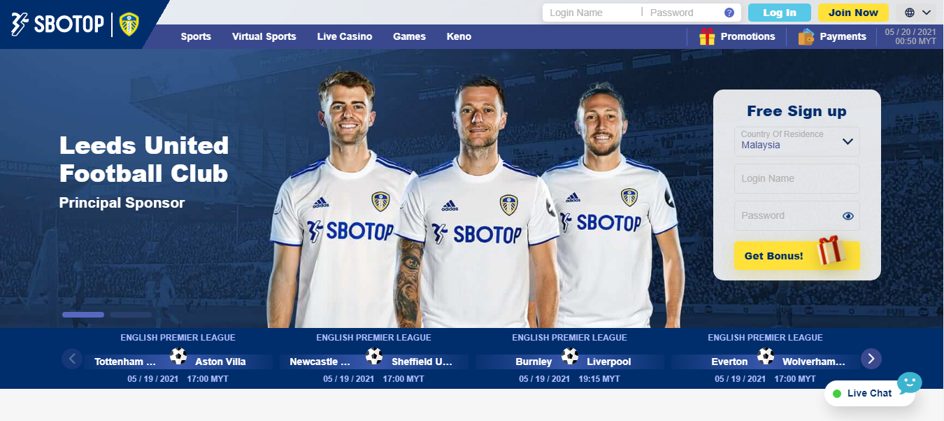 SBOTOP (Previously Known as SBOBET) – The Legit Online Casino in Malaysia