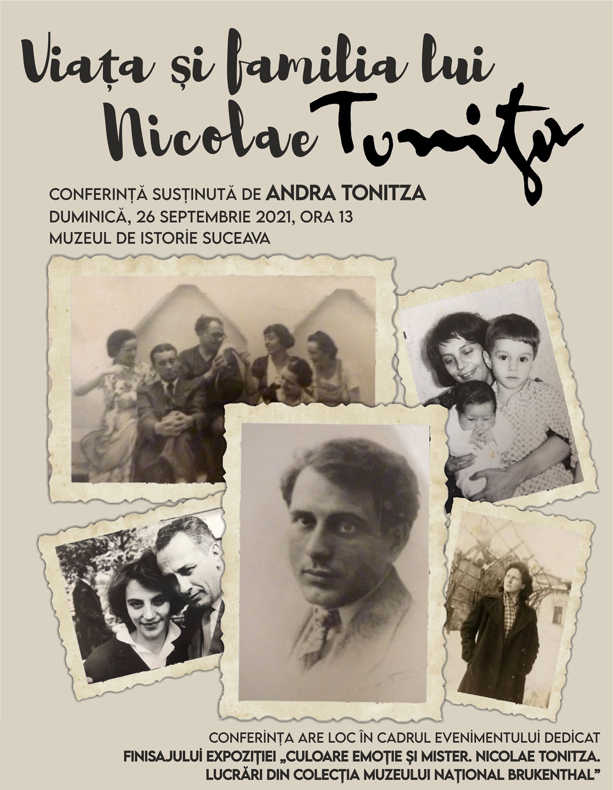Viața și familia lui Nicolae Tonitza, conferință susținută de Andra ...