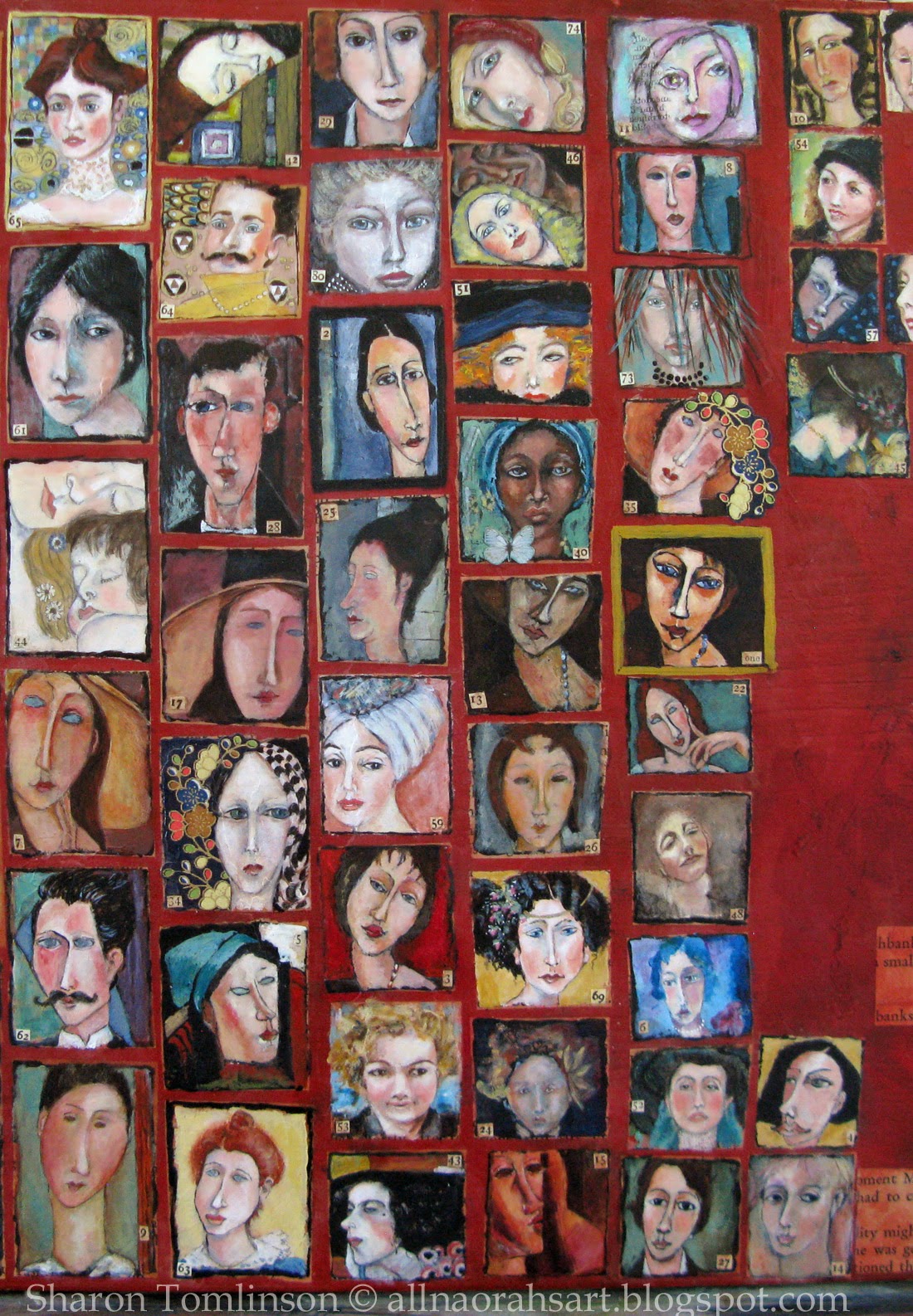 Norah'S: Faces faces everywhere