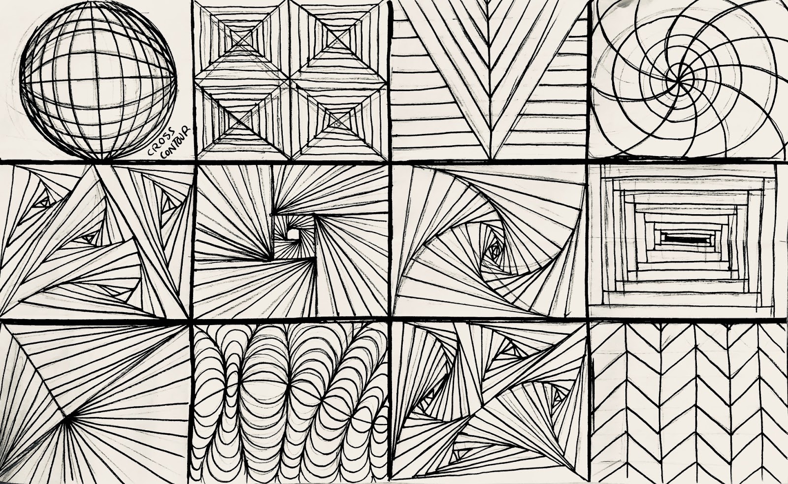 The Lost Sock : Op Art