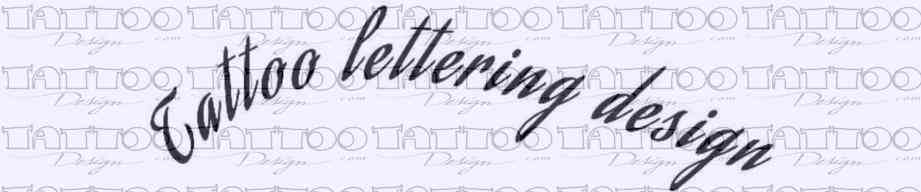 Tattoo Lettering Design: Tattoo lettering design maker