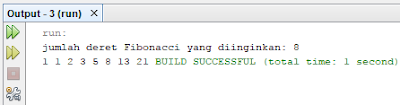 Pemrograman Java : Cara Membuat Deret Fibonacci Pada Java