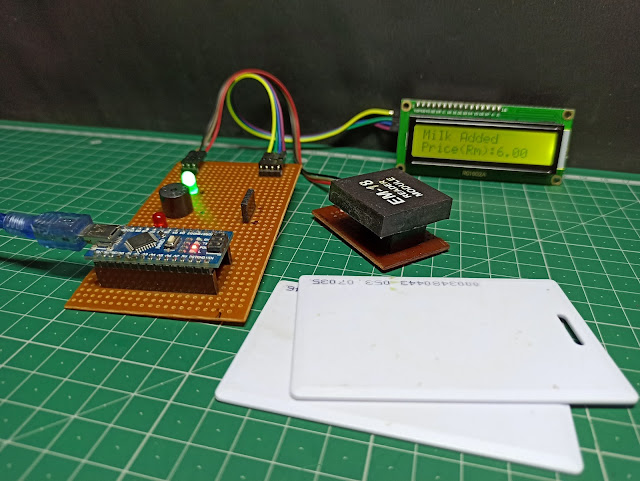 Smart Trolley Using RFID And Arduino Nano