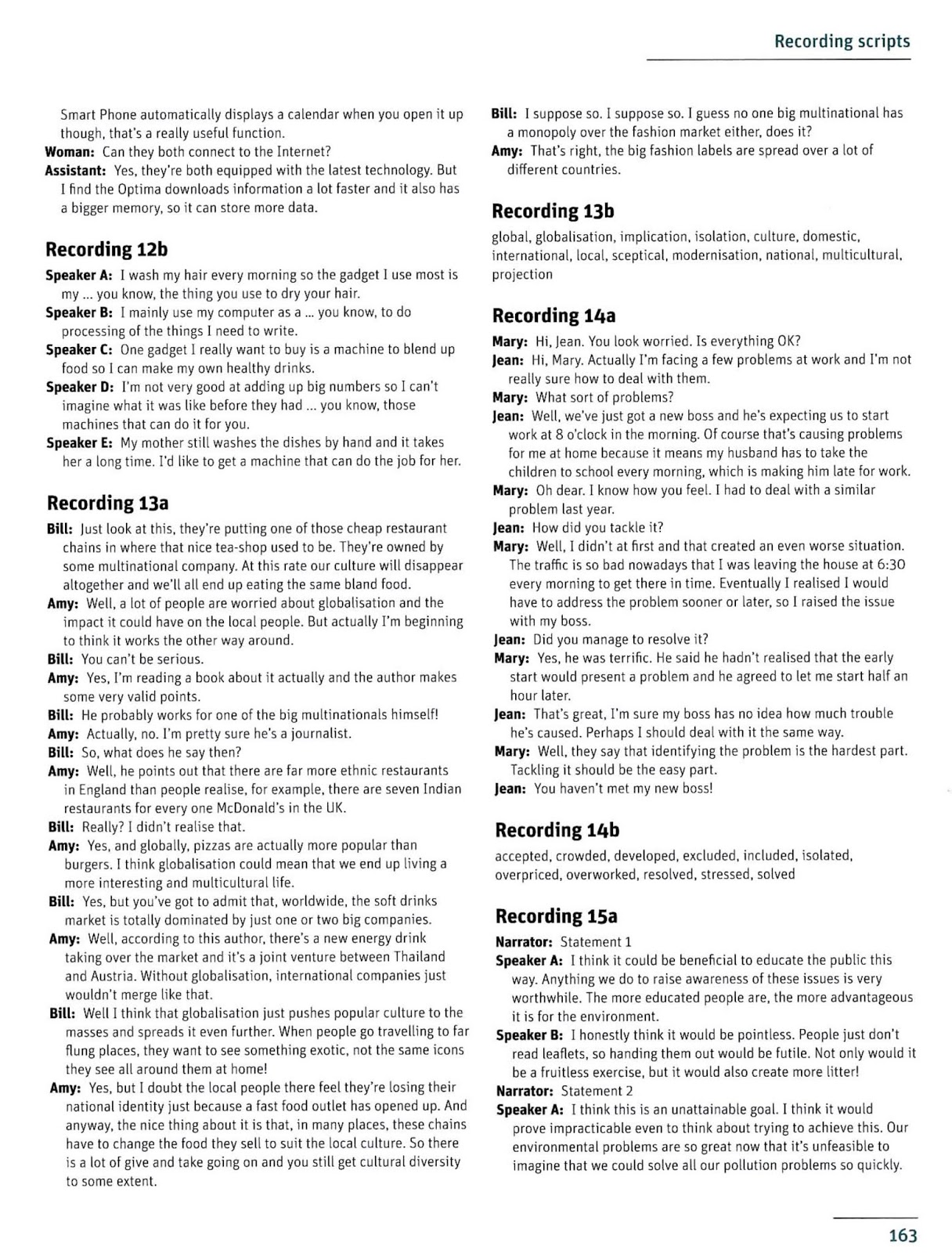 Recording scripts - Cambridge Vocabulary For IELTS