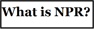 what is NPR..? - Leading website for AP and Telangana Teachers lesson ...