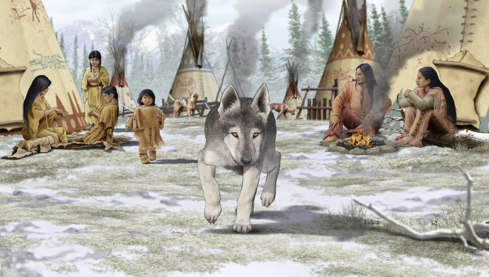 Ayerbe Ilustrador Digital: COLMILLO BLANCO, DE JACK LONDON. Susaeta ...