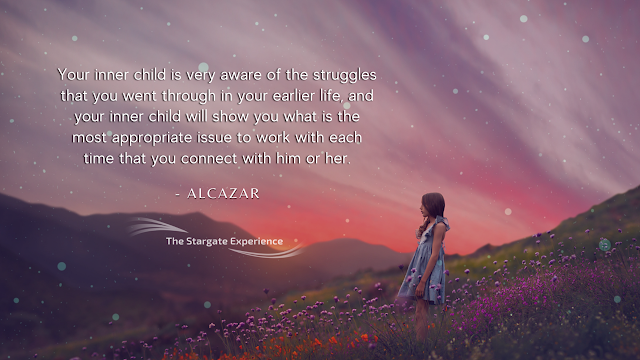 The Inner Child is your Guide | Alcazar Quotes - Voyages of Light
