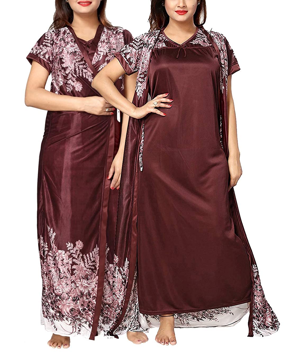 Best 50 satin nighty combo sets | Top Most Best Selling Product Collection