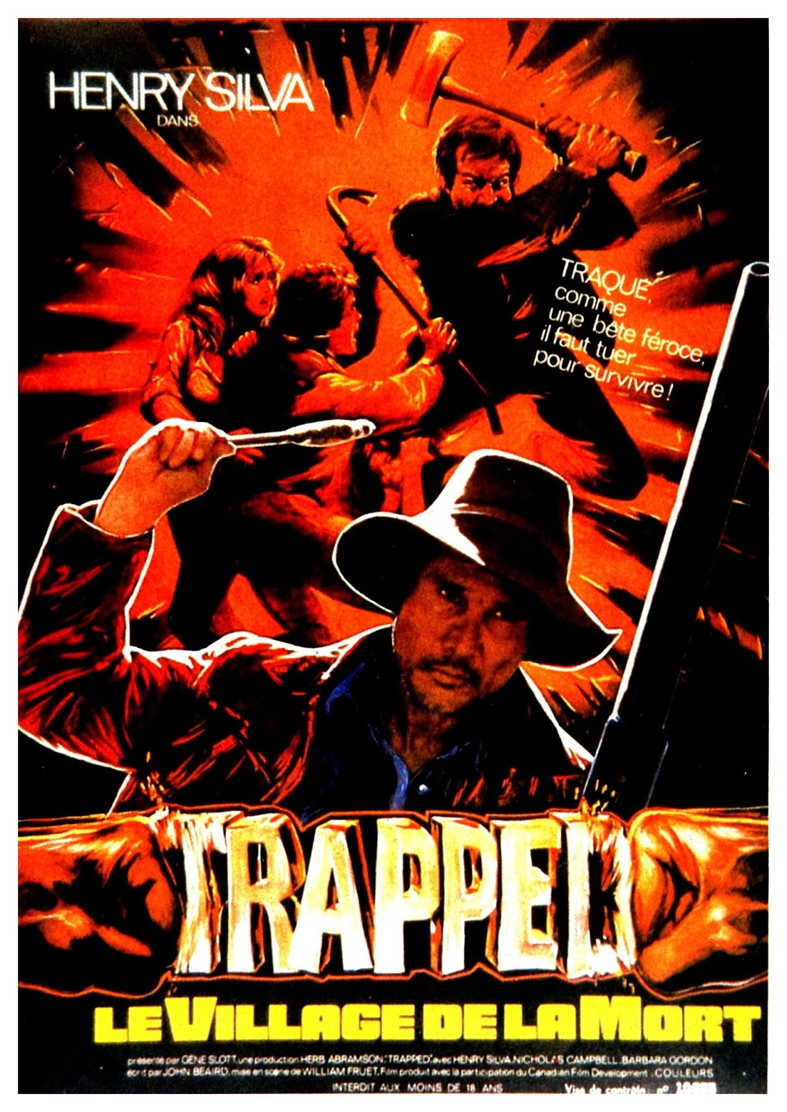 Trapped, le village de la mort (1982) de William Fruet | La ...