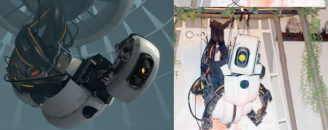 INARI: Cosplay de GLaDOS. Os presento a una colgada