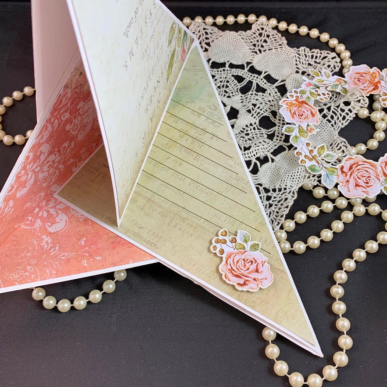 Soft Side of Sandi: 13 Arts "In Bloom" ~ Oversized Teepee Card