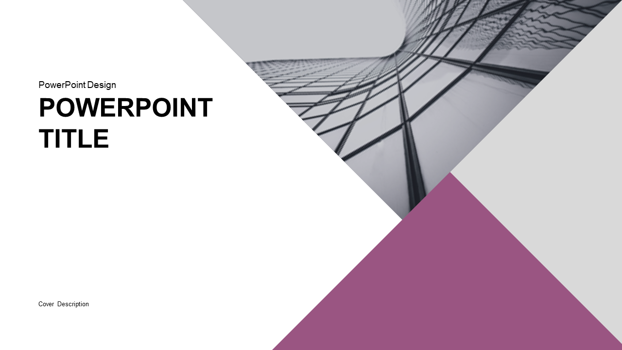 X Dynamic Cross PowerPoint Templates - PowerPoint Free