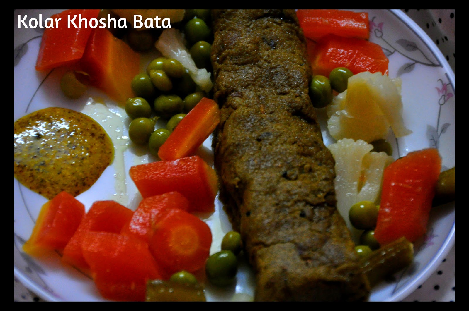 Kach Kolar Khosha Bata ( Raw Plantain Peel Paste) - Curries & Stories