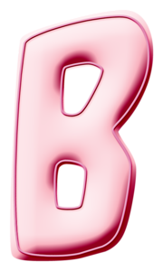 Pink Letters. Letras Rosadas. - Oh my Alfabetos!